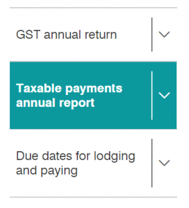The bookkeeping behind the Taxable Payments Annual Report — e-BAS Accounts